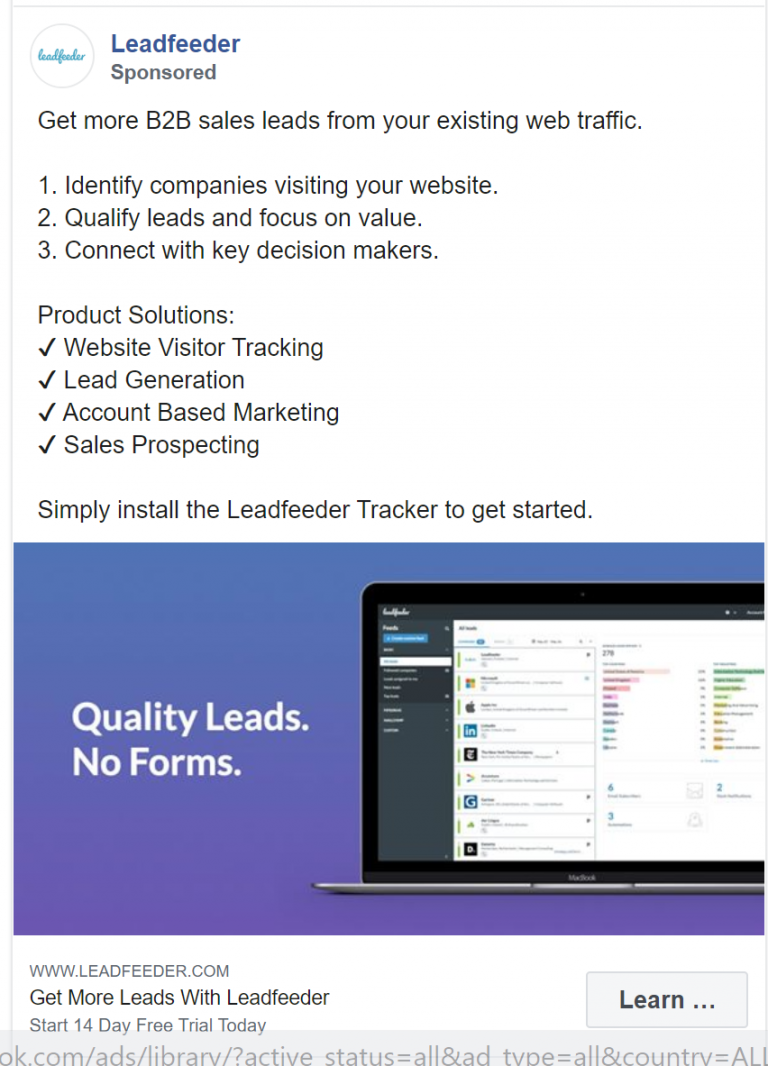 B2B ad examples - Dor Amsalem